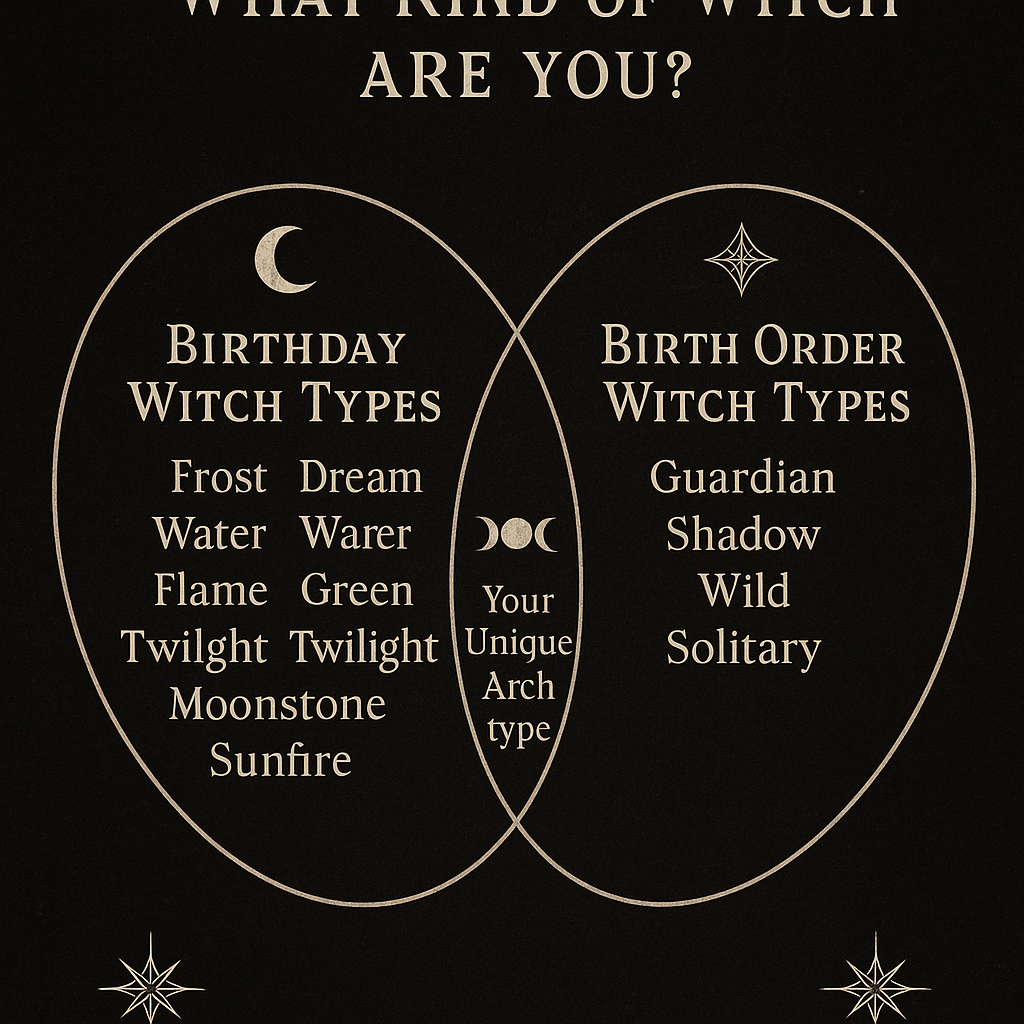🖤 What Kind of Witch Are You Based on Your Birthday & Birth Order ...